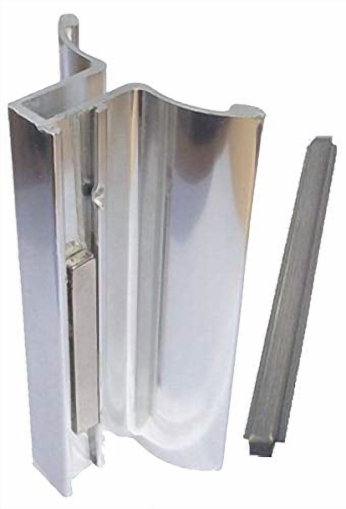 Gordon Glass® 3-3/4" Bright Chrome Frameless Shower Door Handle with ...