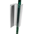 Gordon Glass® Clear Polycarbonate U-Channel with Magnet for 1/2" Glass ...