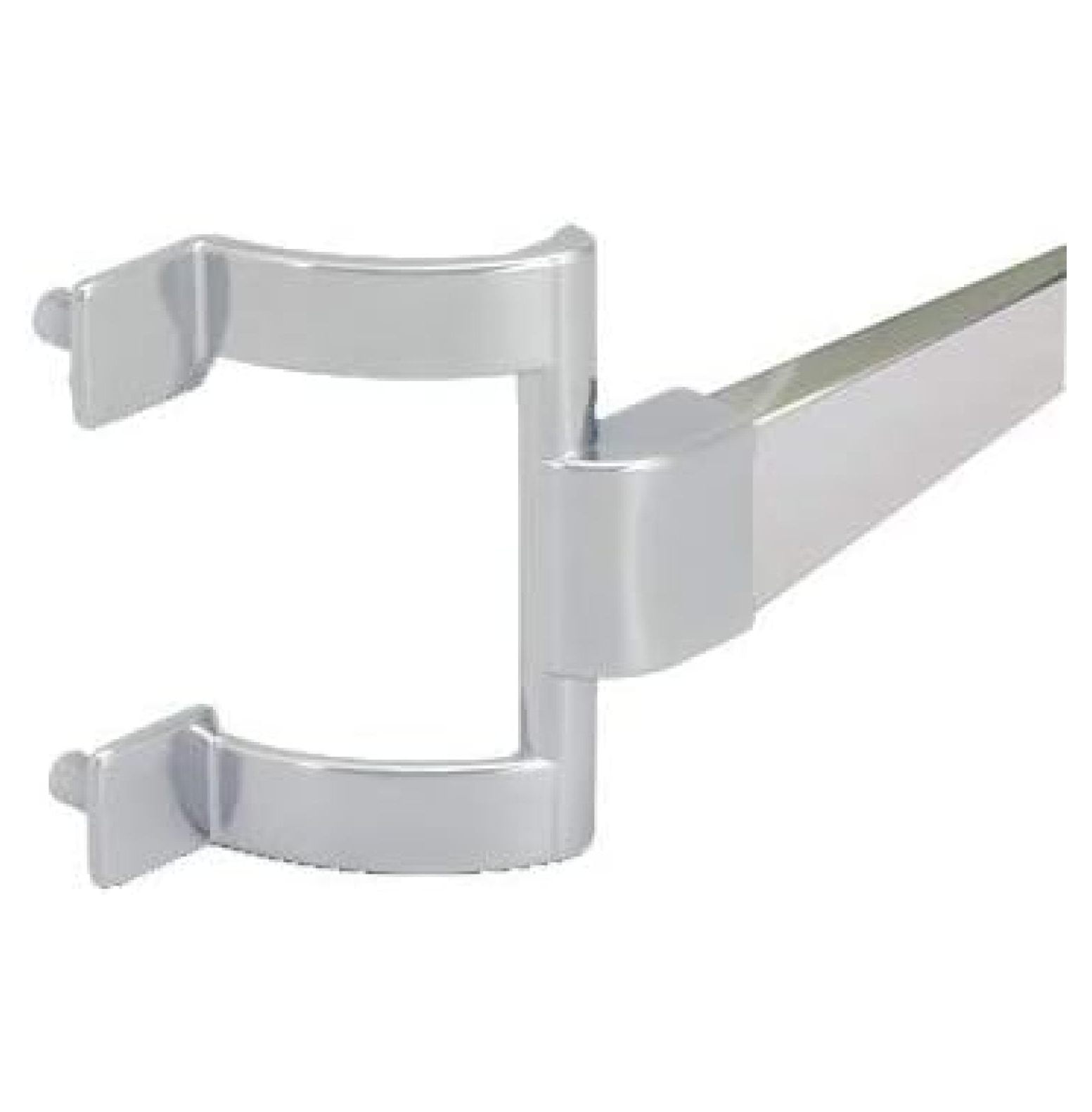 Gordon Glass Framed Sliding Shower Door Towel Bar and Brackets - 30 ...