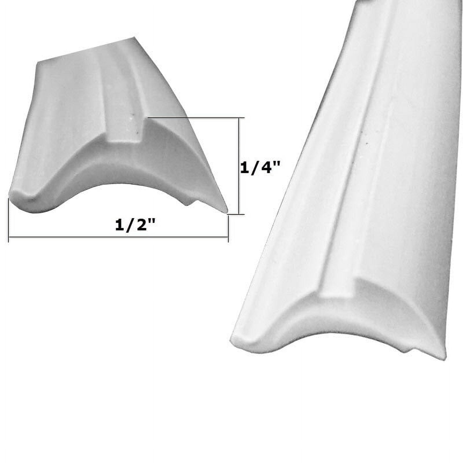 Gordon Glass® Grey 1/2" Universal Replacement Glazing Spline - 18 ft ...