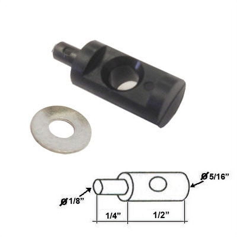 Gordon Glass Nylon Hinge Pin Kit 5/16" Dia. for Continuous Hinge Framed ...