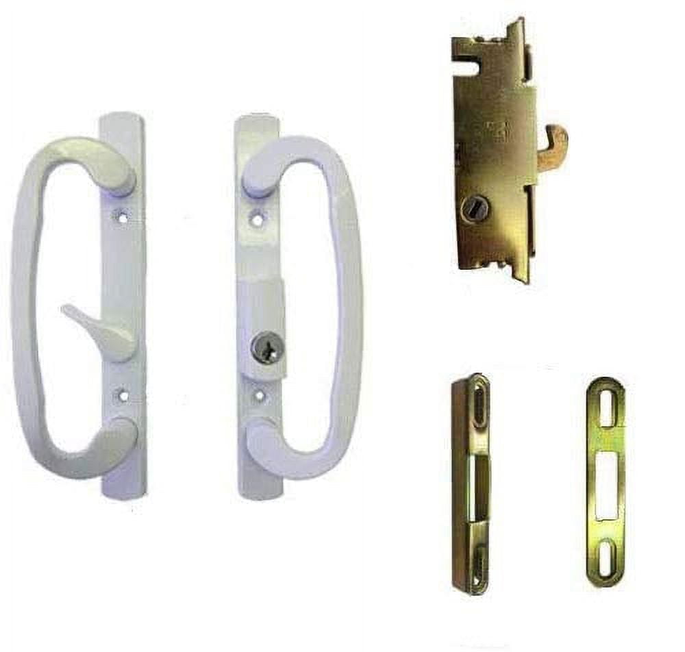 Gordon Glass STB Sliding Glass Patio Door Handle Kit with Mortise Lock ...
