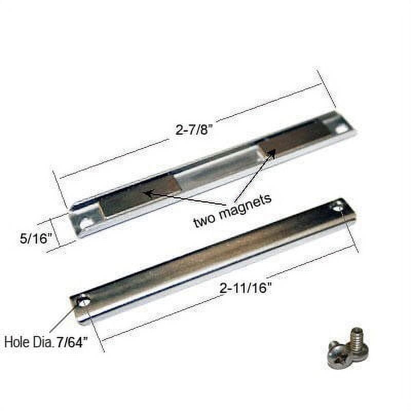 Gordon Glass Shower Door Replacement Magnet with Screws - Walmart.com
