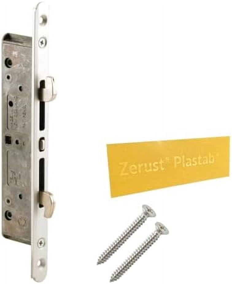 Gordon Glass Sliding Door Lock, 2-Point Mortise Latch with 7-51/64 ...