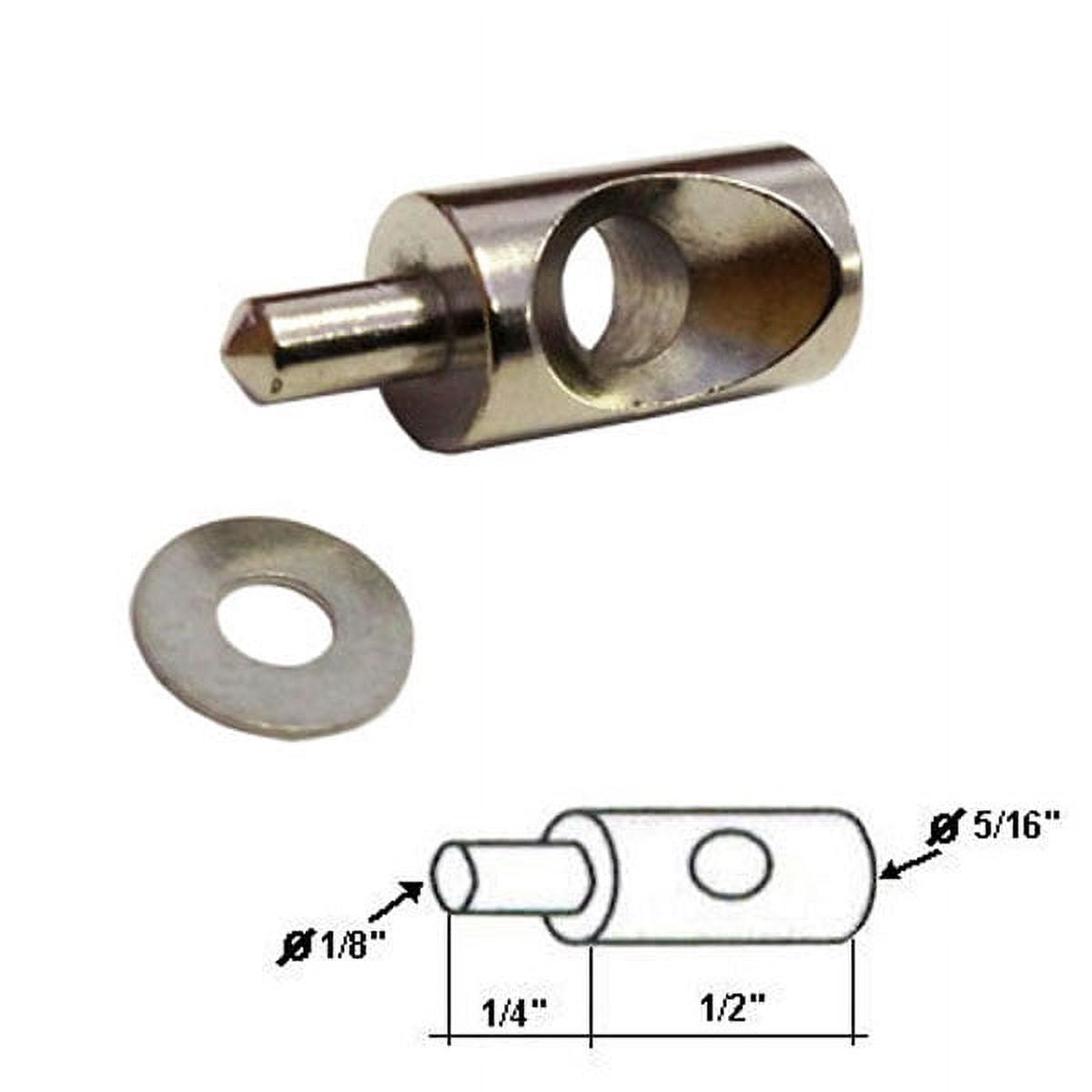 Gordon Glass Stainless Steel Hinge Pin 5/16" Dia. and washer for ...