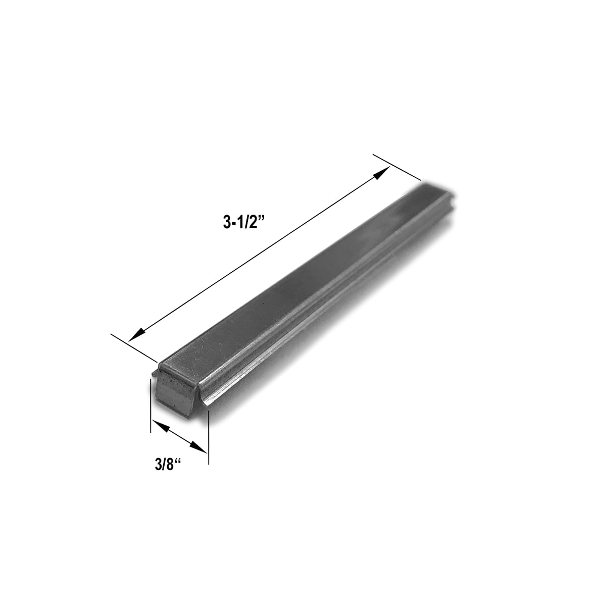 Gordon Glass™ Stainless Steel Strike Plate for Framed Swing Shower ...