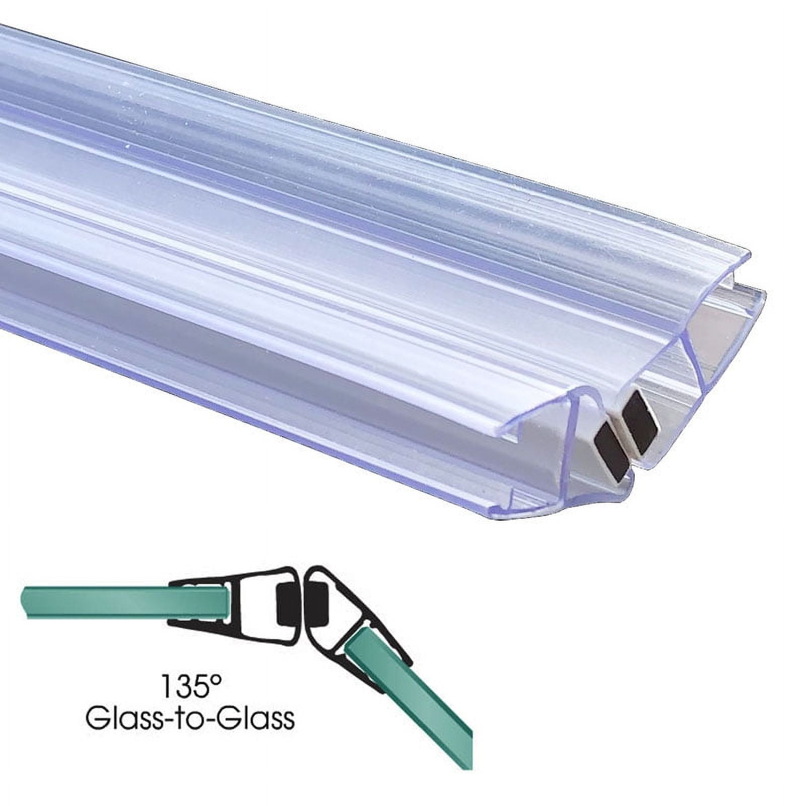 Gordon Glass Universal 135 Degree Shower Door Magnetic Profile Seal for ...