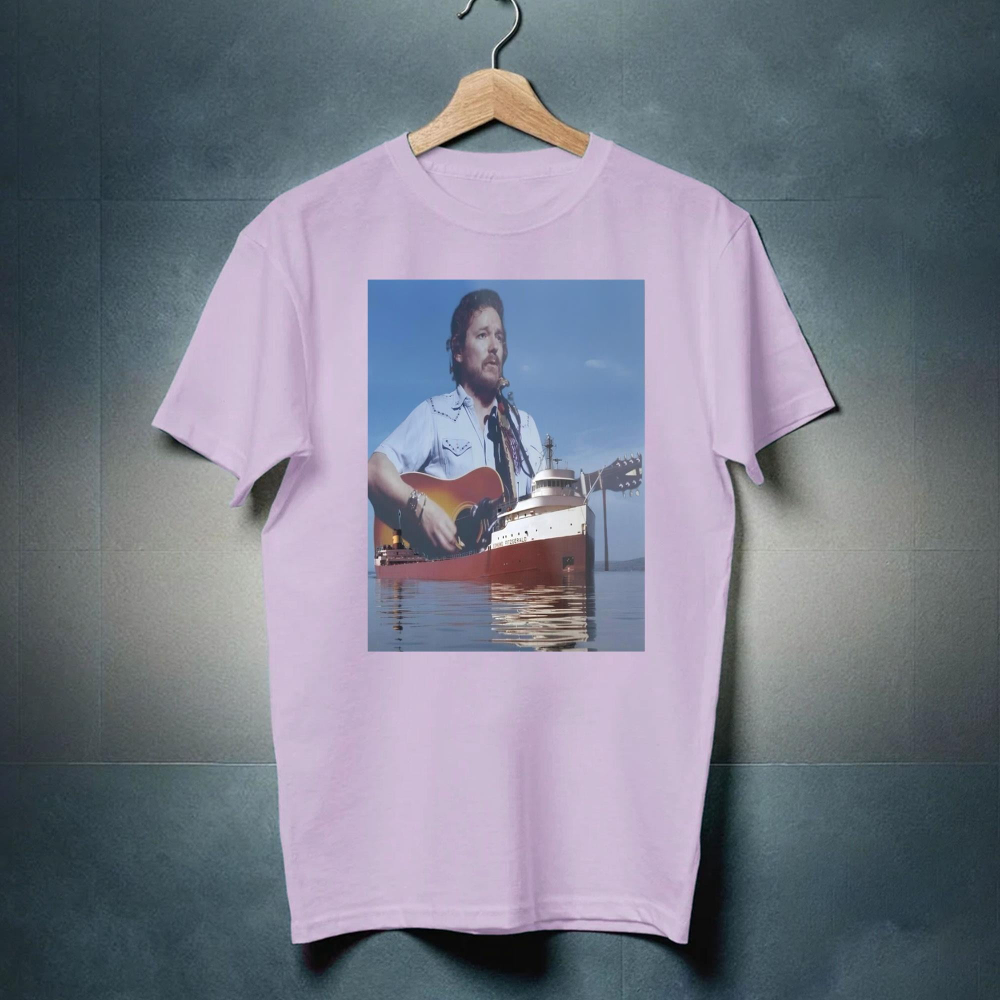 Gordon Lightfoot And Edmund Fitzgerald T-shirt-TH38171 - Walmart.com