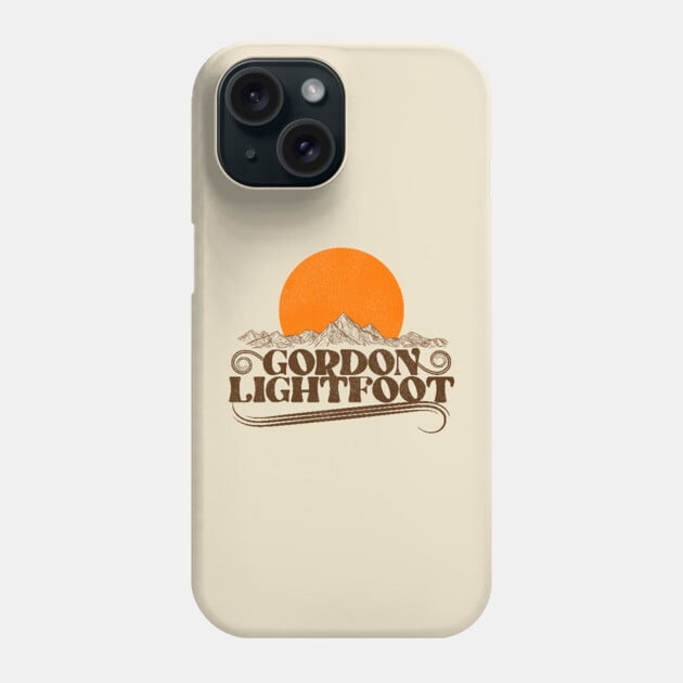 Gordon Lightfoot Rising Sun Funny Music Compatible Phone Case for ...