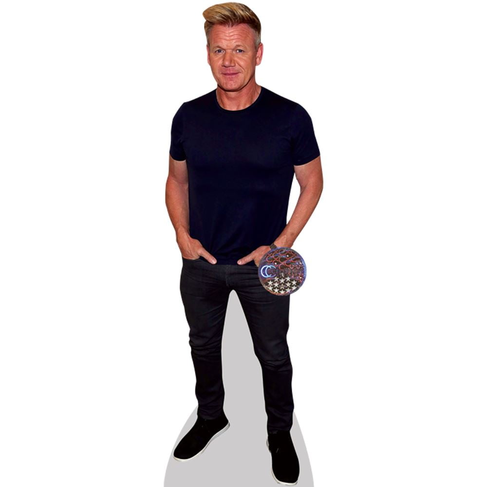 Gordon Ramsay (2018) Mini Cardboard Cutout Standee - Walmart.com