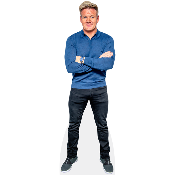 Gordon Ramsay (Jeans) Lifesize Cardboard Cutout Standee - Walmart ...