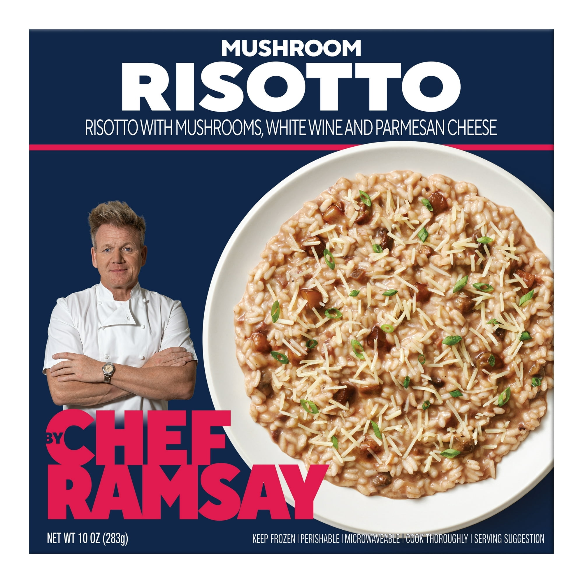Gordon Ramsay Mushroom Risotto Frozen Meal, 10 oz - Pack of 12 ...