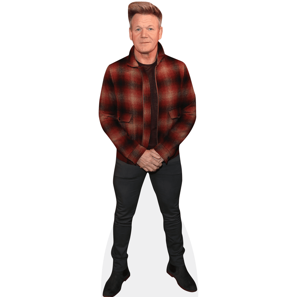 Gordon Ramsay (Smart) Mini Cardboard Cutout Standee - Walmart.com