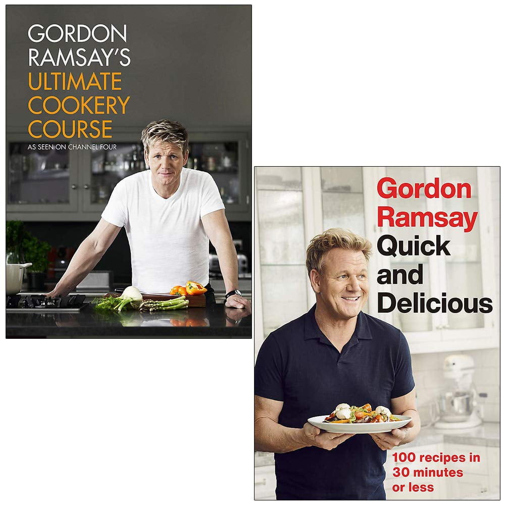 Gordon Ramsay Ultimate Cookery Course & Quick & Delicious 2 Books ...