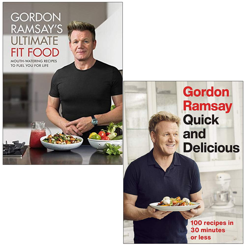 Gordon Ramsay Ultimate Fit Food, Quick & Delicious 2 Books Collection ...
