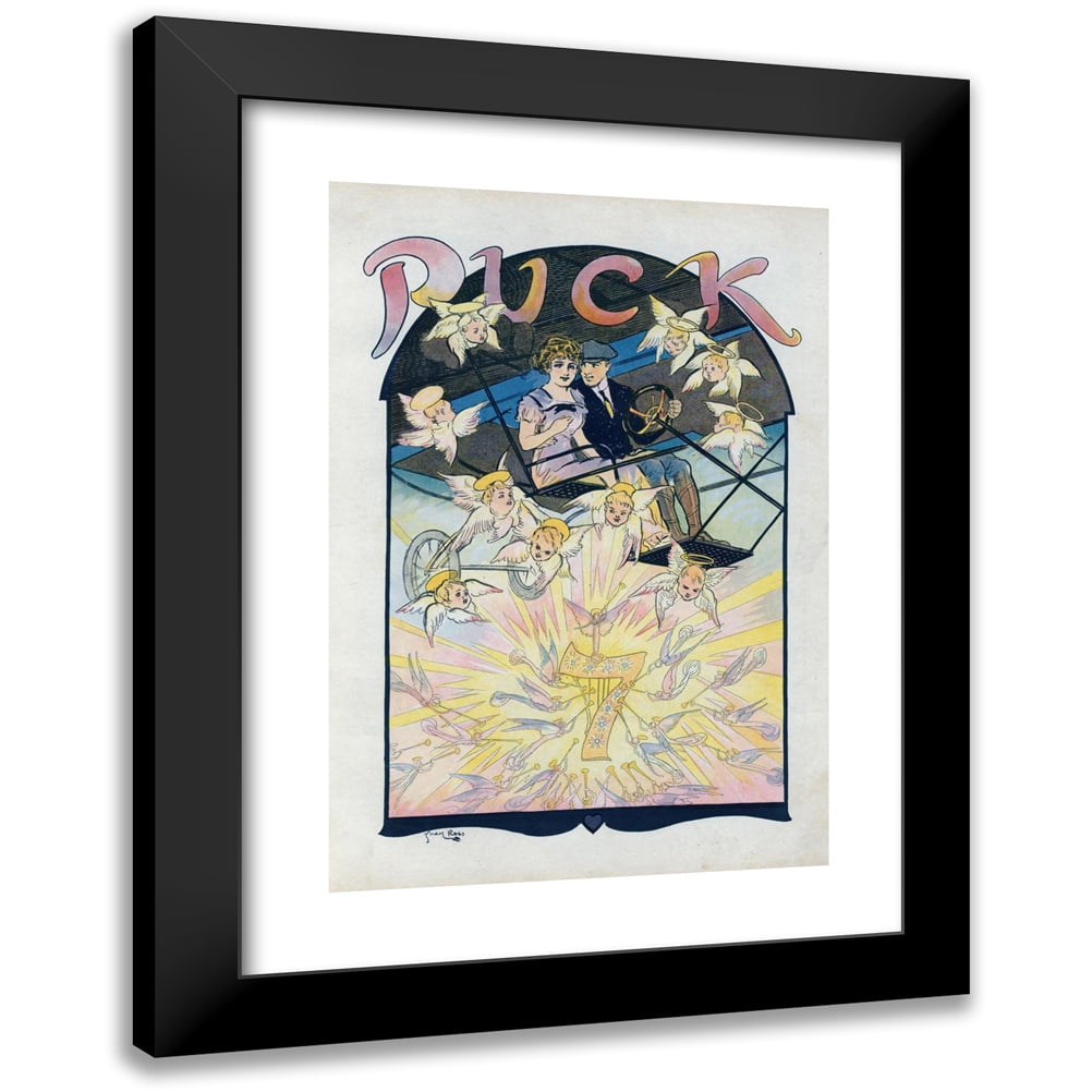 Gordon Ross 14x18 Black Modern Framed Museum Art Print Titled - To the ...