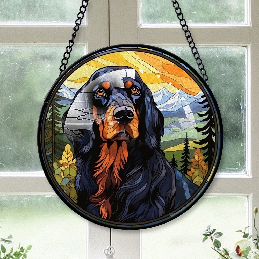 Gordon Setter Christmas Dog Ornament Christmas 2025 - Gordon Setter Dog ...