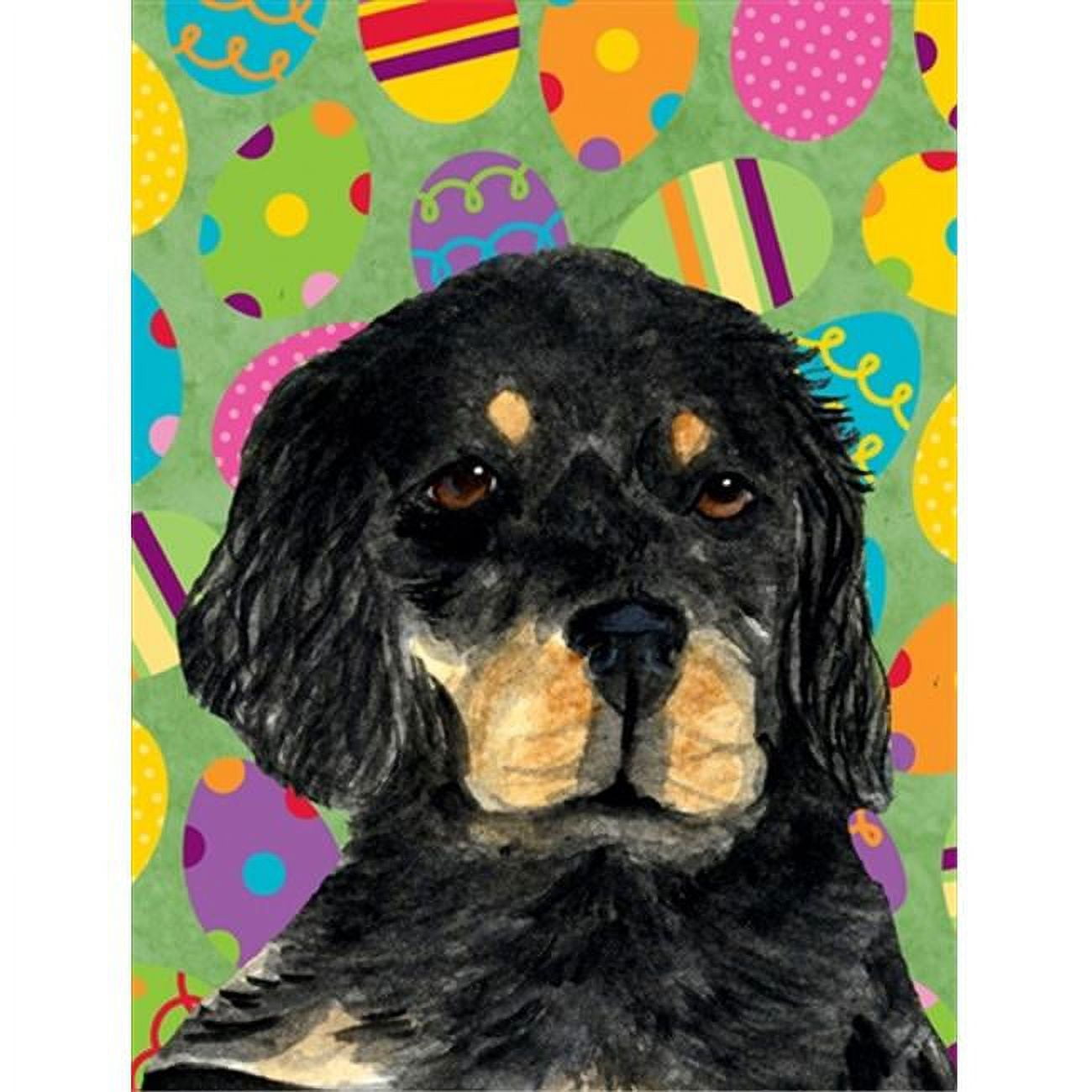Gordon Setter Easter Eggstravaganza Flag Canvas - House Size - Walmart.com