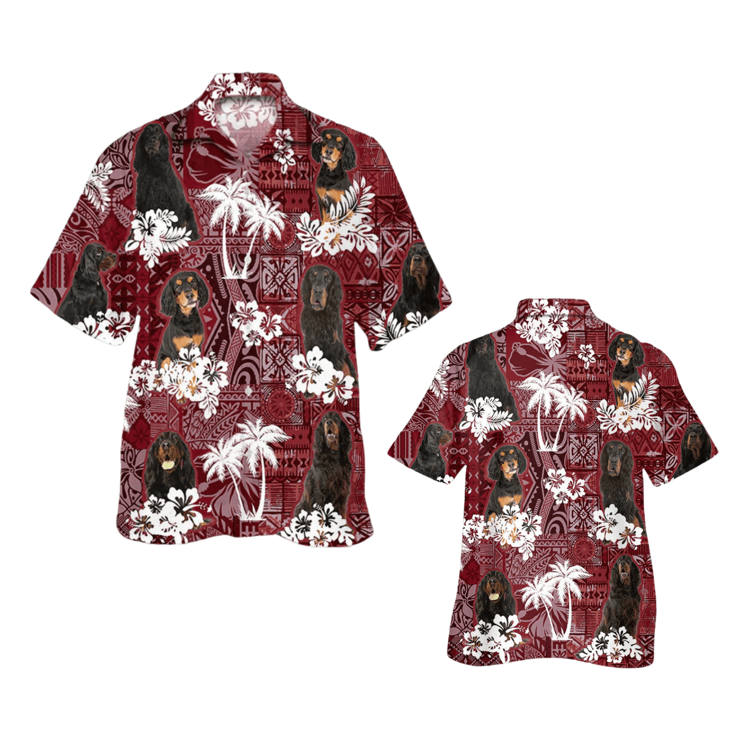 Gordon Setter Hawaiian Shirt, Dog Hawaii Shirt For Men Women - Walmart.com