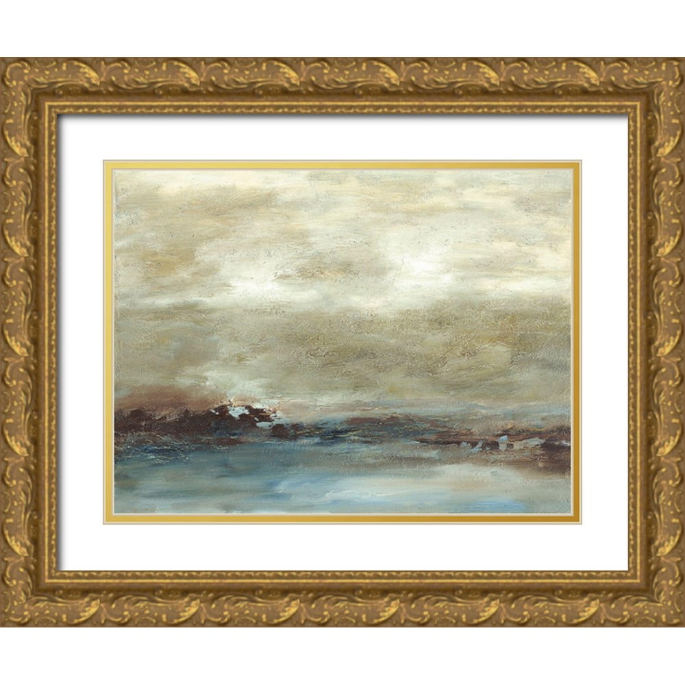 Gordon, Sharon 14x12 Gold Ornate Wood Framed with Double Matting Museum ...