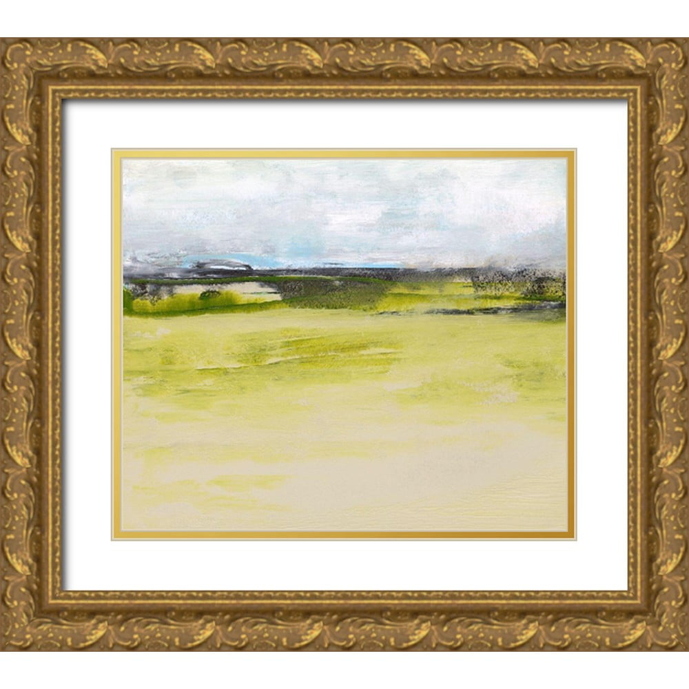 Gordon, Sharon 30x26 Gold Ornate Wood Framed with Double Matting Museum ...