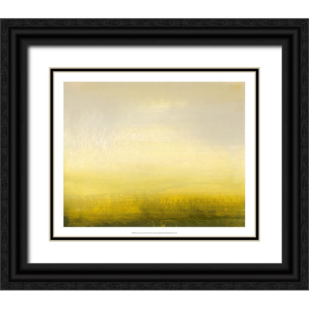 Gordon, Sharon 31x26 Black Ornate Wood Framed with Double Matting ...