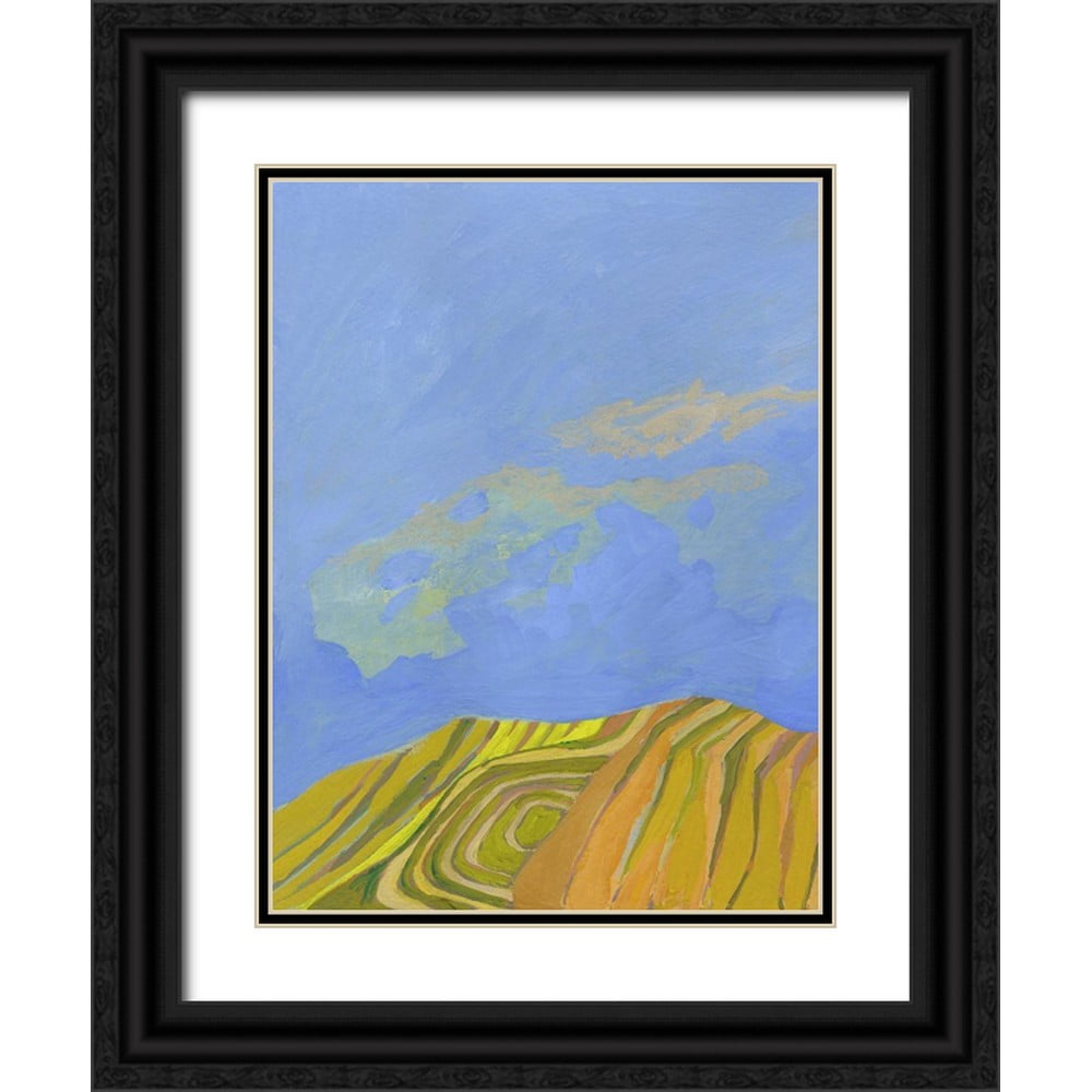 Gordon, Toby 12x14 Black Ornate Wood Framed with Double Matting Museum ...