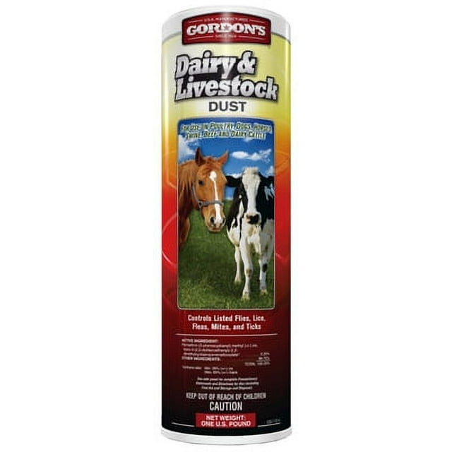 Gordon's LB Ready To Use Dairy & Livestock Dust Insecticide Contains P ...