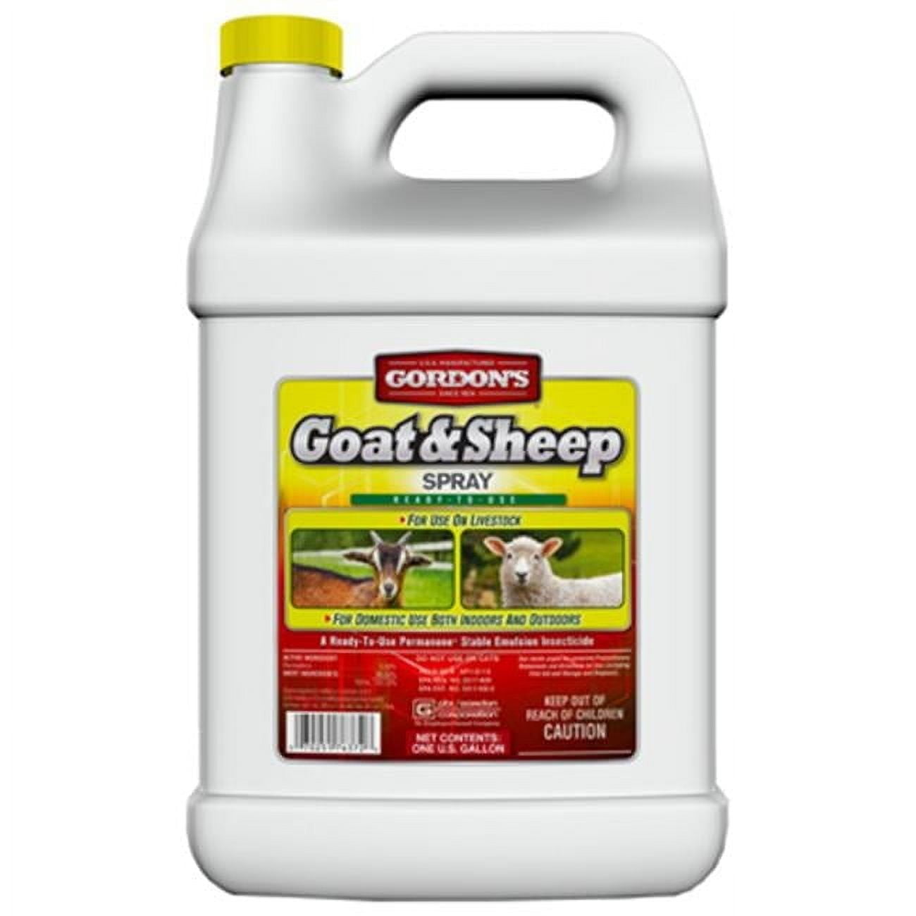 Gordons 7631072 Ready To Use Goat & Sheep Spray, Gallon - Walmart.com