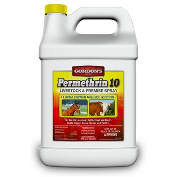 Gordons 9291072 Permethrin-10 Horse Spray, Gallon - Walmart.com
