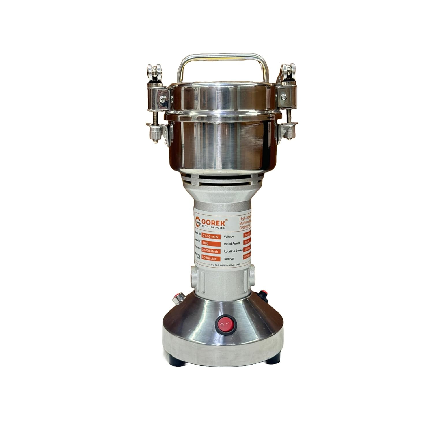 Gorek Technologies GTPG150V 850W MasalaSpices Grinder Machine with ...