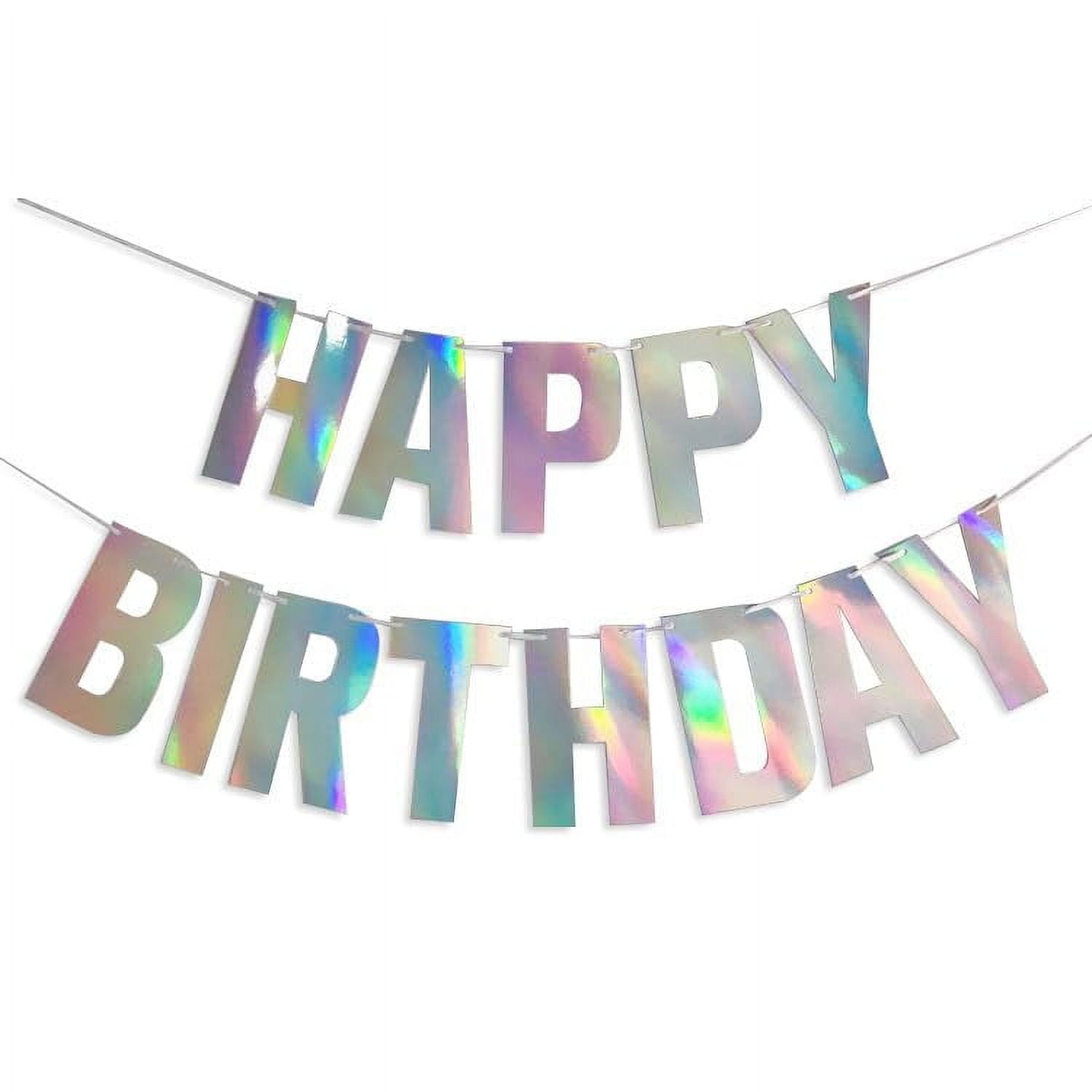 Goresory Birthday Party Decorations DHF10 Happy Birthday Banner ...