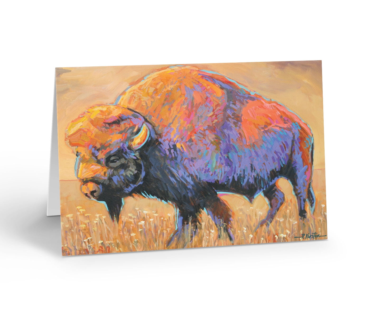 Gorgeous Buffalo Note Cards - 10 Note Cards and Envelopes - Rancher ...