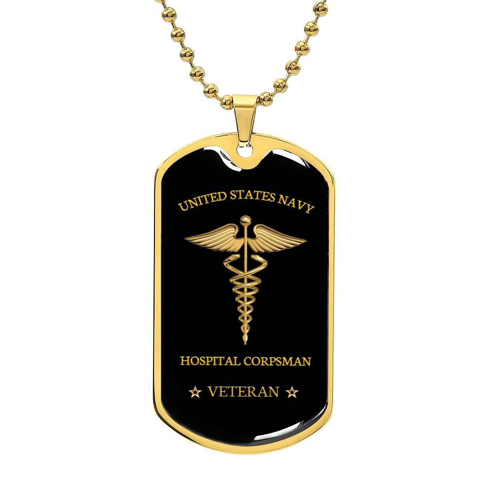 Gorgeous Dog Tag For Navy Hospital corpsman - Graphic Military Dog Tag ...