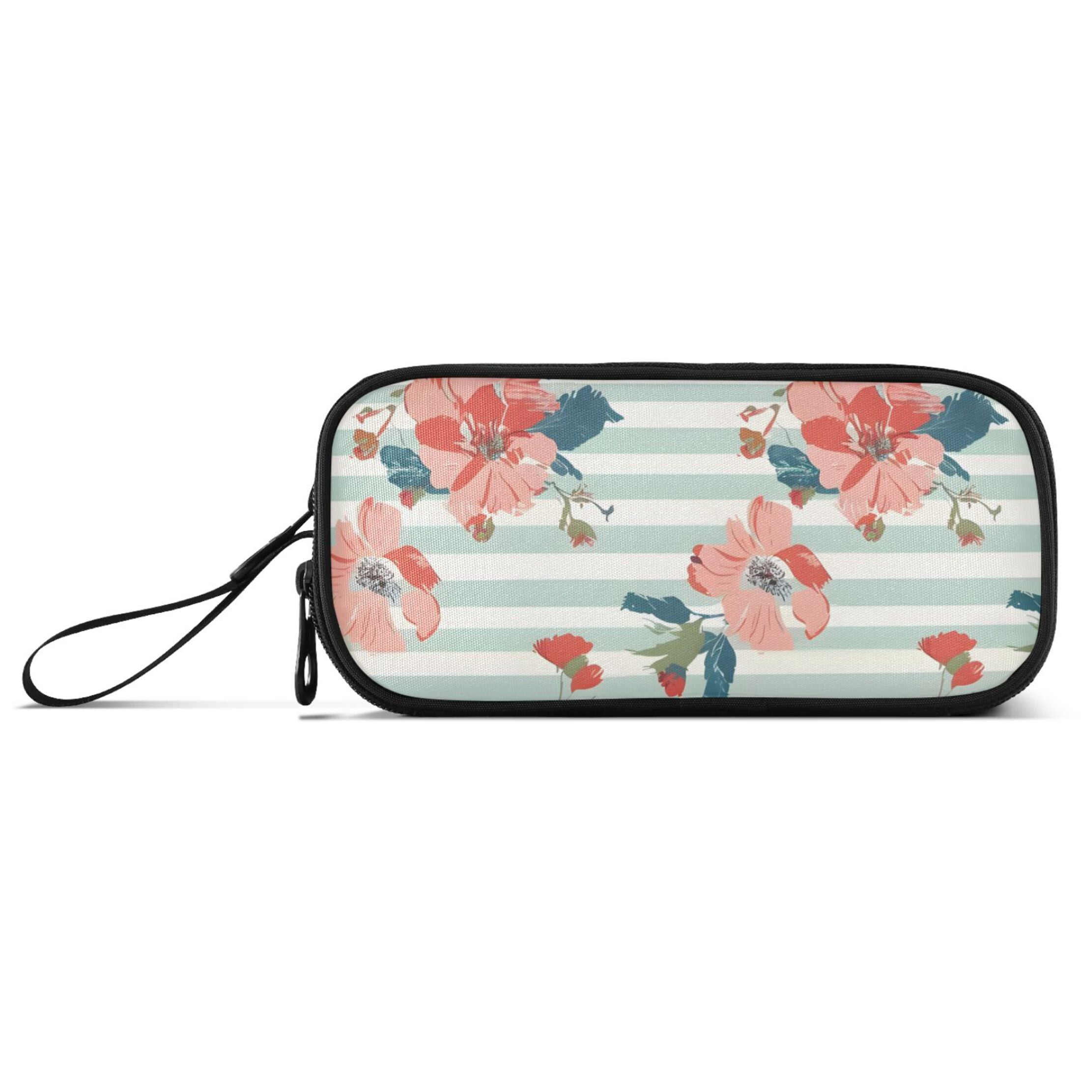 Gorgeous Floral Patterns Pencil Case Stationary Holder Pen Bag Pencil ...