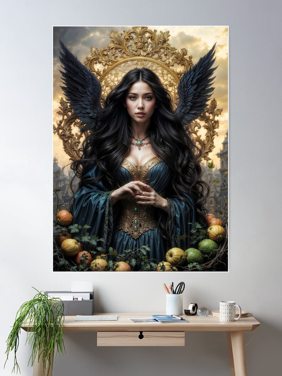 Gorgeous Lilith Poster Wall Art, Modern Wall Decor For Living Room ...