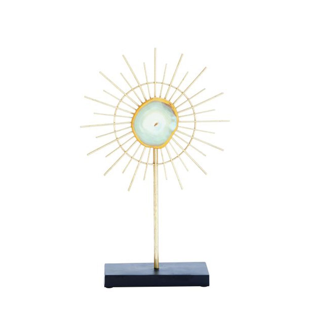 Gorgeous Metal Wood Table Decor - Walmart.com