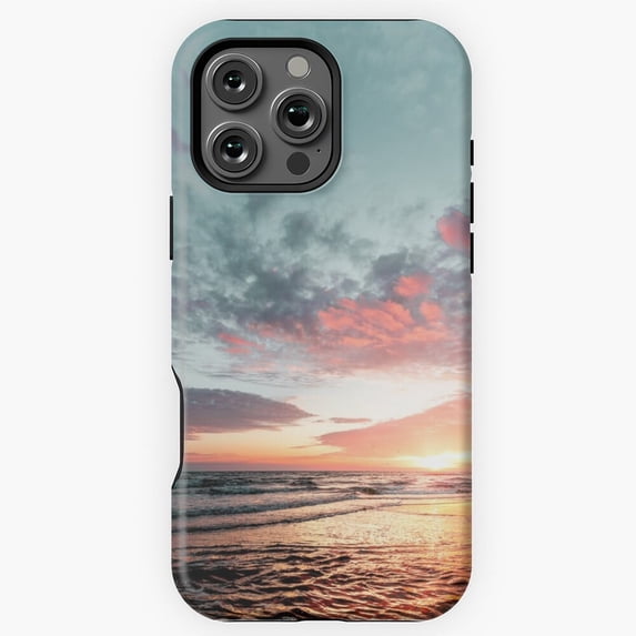 Gorgeous Ocean Sunset Horizon Scenery Phone Case for iPhone 11 12 13 14 ...