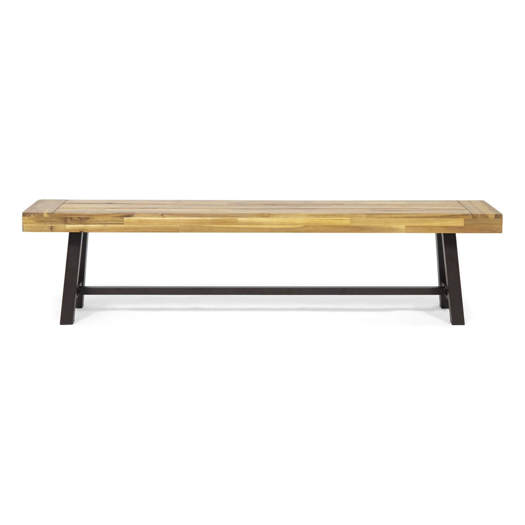 Gorgeous Outdoor Bench In Color, Made From Wood, 74" Long, Elegant Wood ...