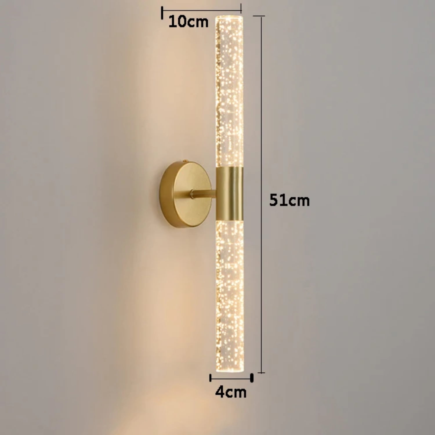 LED Light Modern Wall Light Bedroom Bedside Living Room Wall Lamp ...