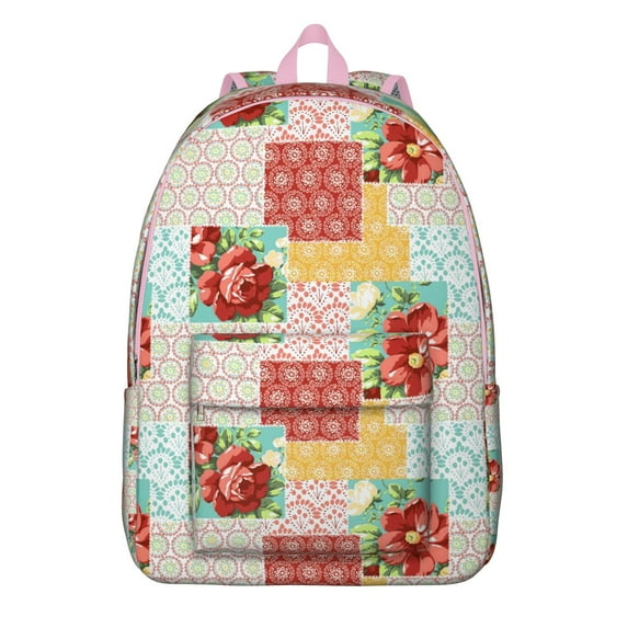 Gorgeous Sunflower Floral Design Backpack with Organizational Features ...