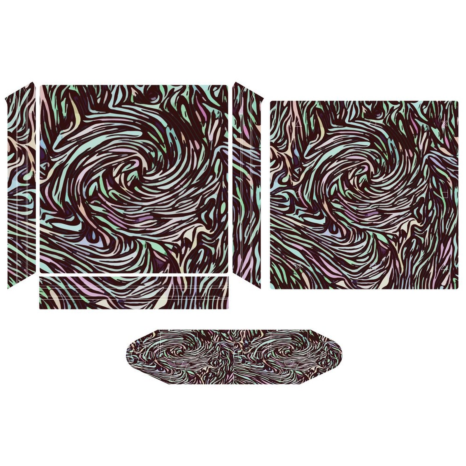 Gorgeous, Zebra Print PS4 Pro/PS4 Slim Skin Sticker For Console And ...