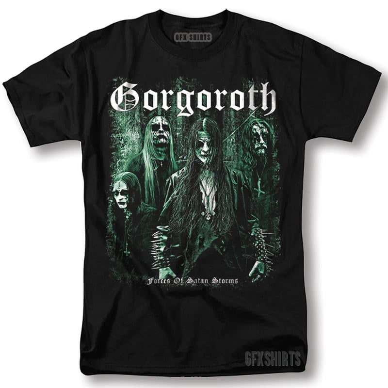 Gorgoroth Shirt Forces of New Storms Rock Concert Tour Vntg Design T ...