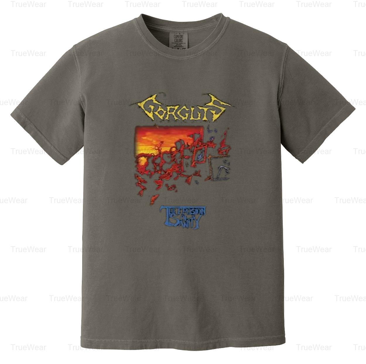 Gorguts, Erosion Of Sanity, Rock, Death Metal, Concert, Brutal, Fan Comfort Color T-Shirt Unisex ...