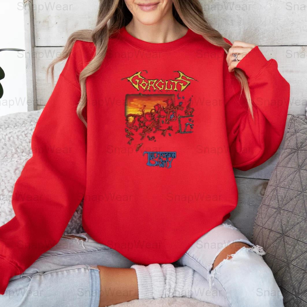 Gorguts The Erosion Of Sanity Rock Death Metal Concert Technical T ...