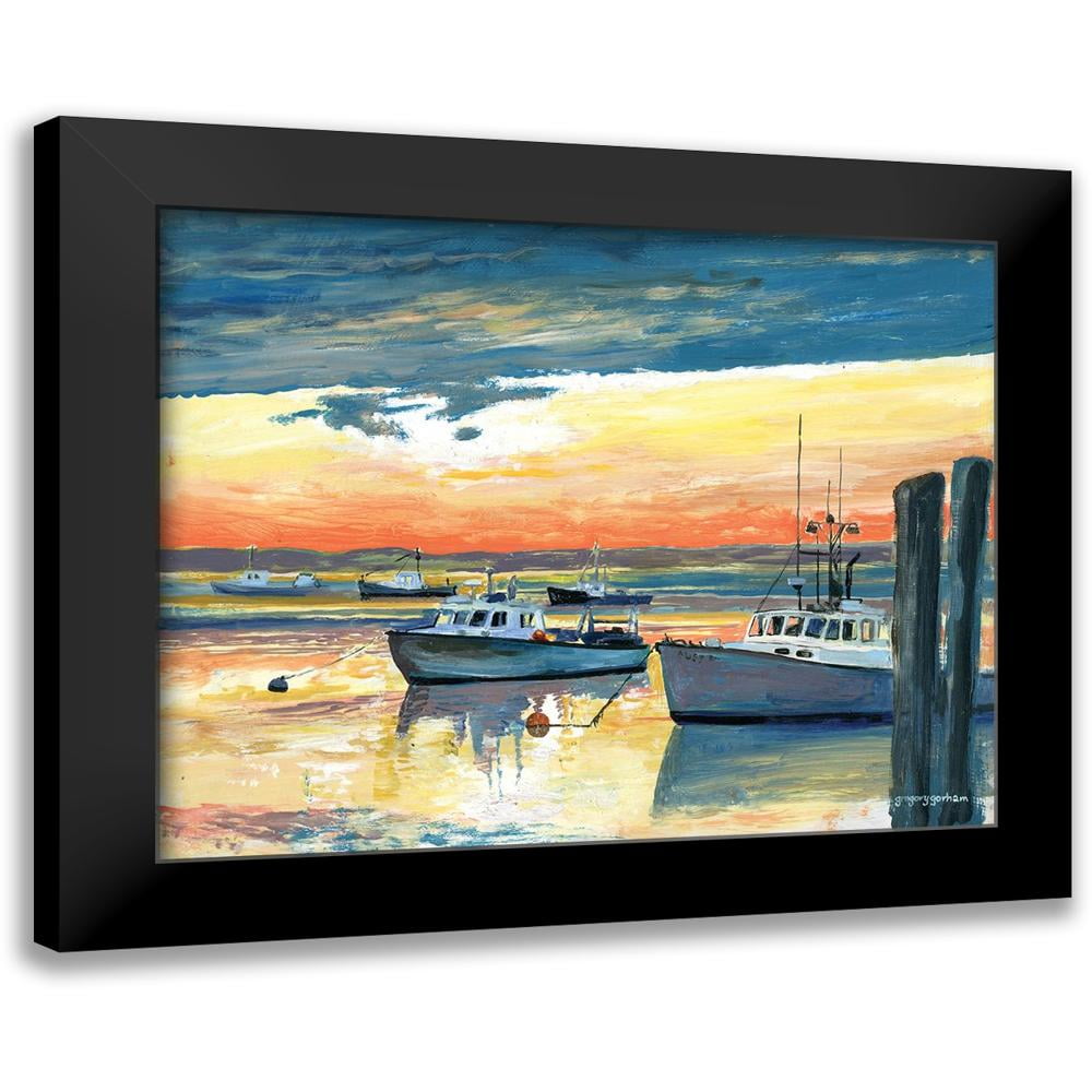 Gorham, Gregory 14x12 Black Modern Framed Museum Art Print Titled ...