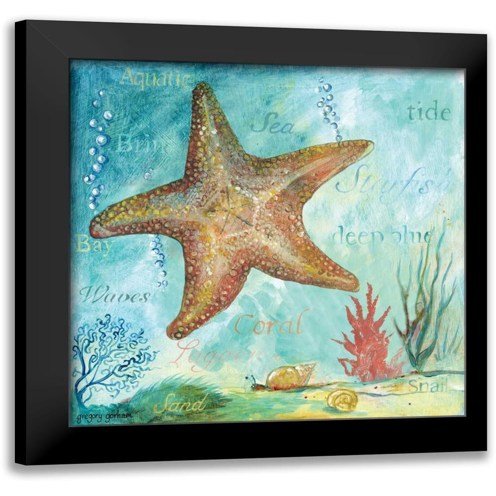 Gorham, Gregory 20x20 Black Modern Framed Museum Art Print Titled ...