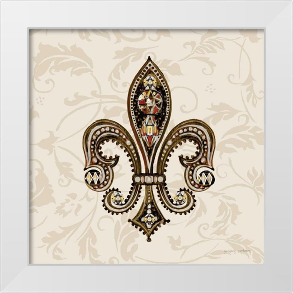 Gorham, Gregory 26x26 White Modern Wood Framed Museum Art Print Titled ...