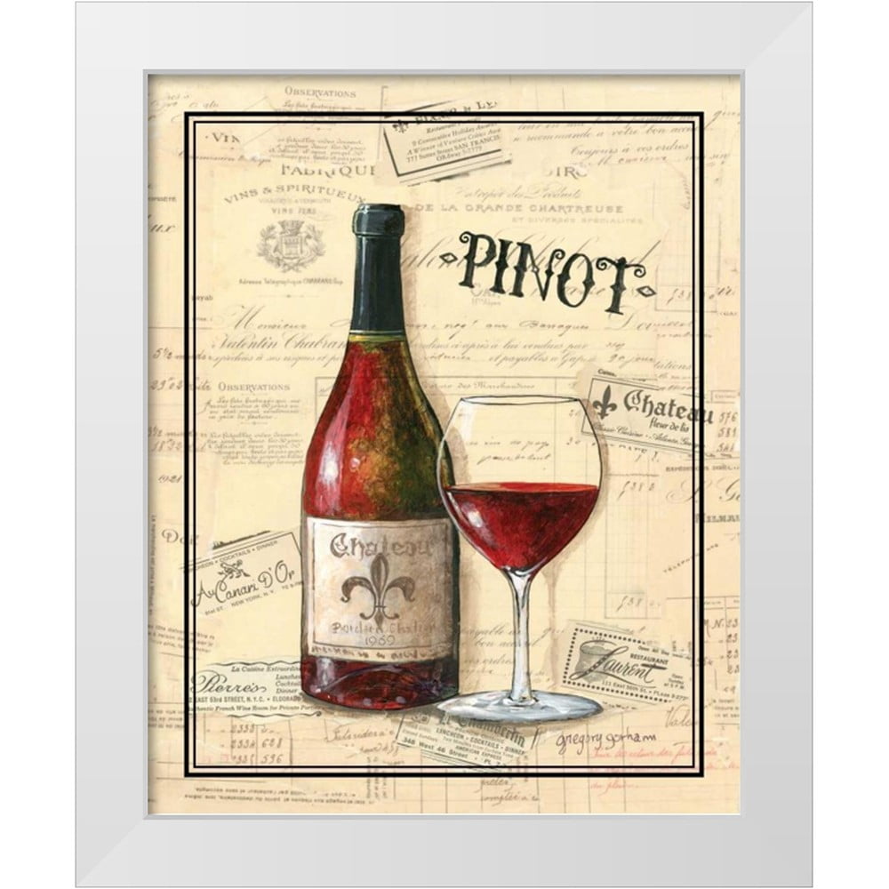 Gorham, Gregory 26x31 White Modern Wood Framed Museum Art Print Titled ...