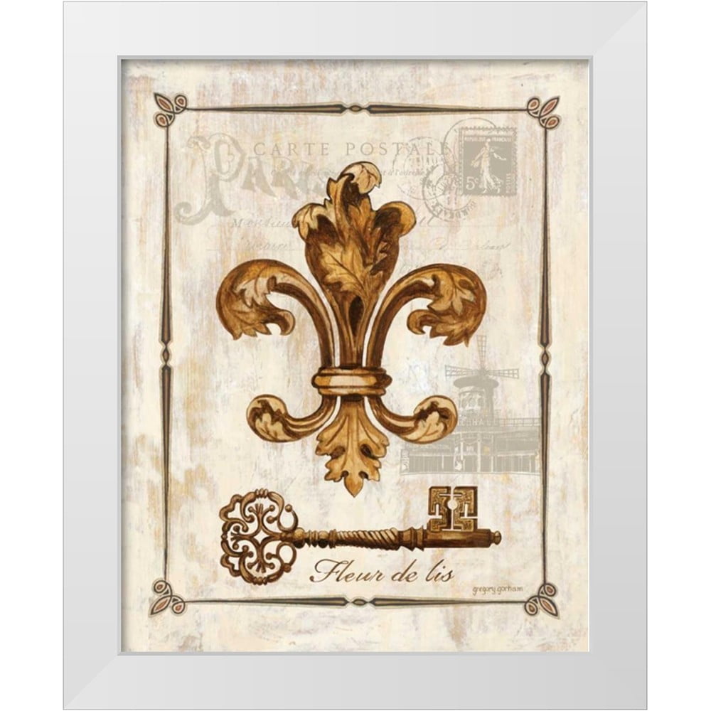 Gorham, Gregory 26x32 White Modern Wood Framed Museum Art Print Titled ...